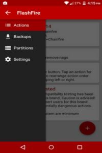 FlashFire permite instalar firmware, ROM e agora OTA diretamente pelo ...
