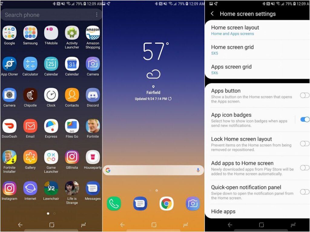 Launcher da Samsung Experience 10 está disponível para download ...