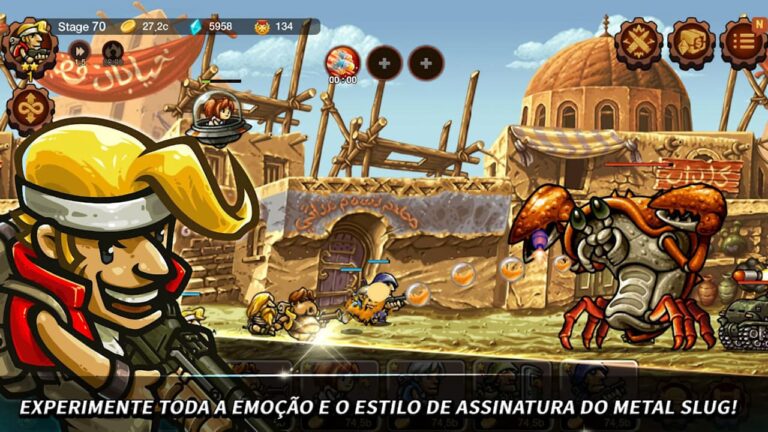 Metal Slug Infinity, jogo de RPG que você só precisa ficar clicando ...