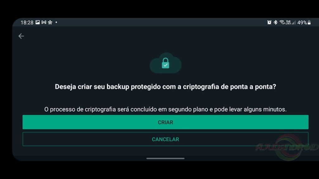 Backup do WhatsApp tem criptografia, saiba como ativar – Ajudandroid