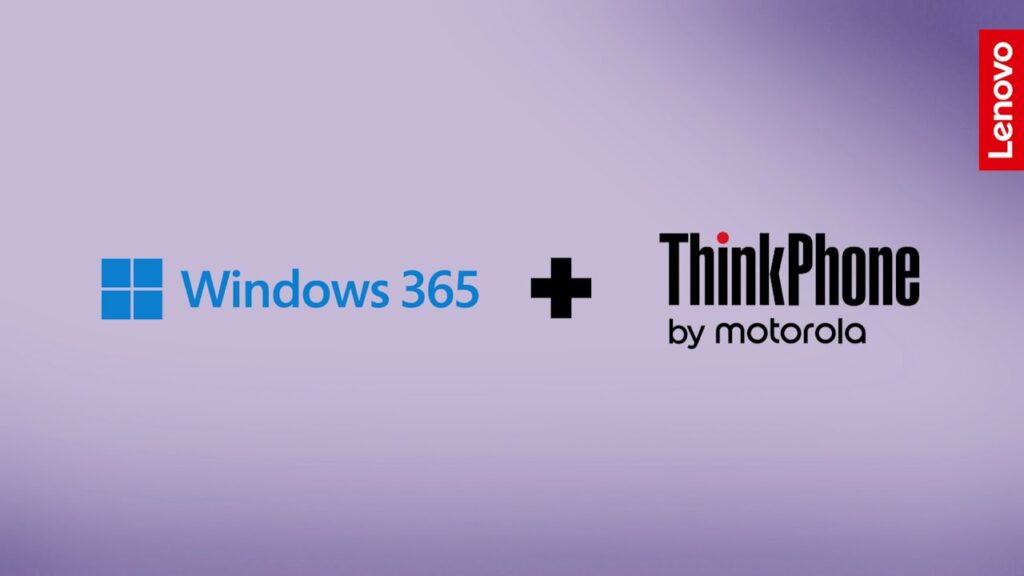 Lenovo ThinkPhone by Motorola ganha suporte para Windows 365 (sistema ...